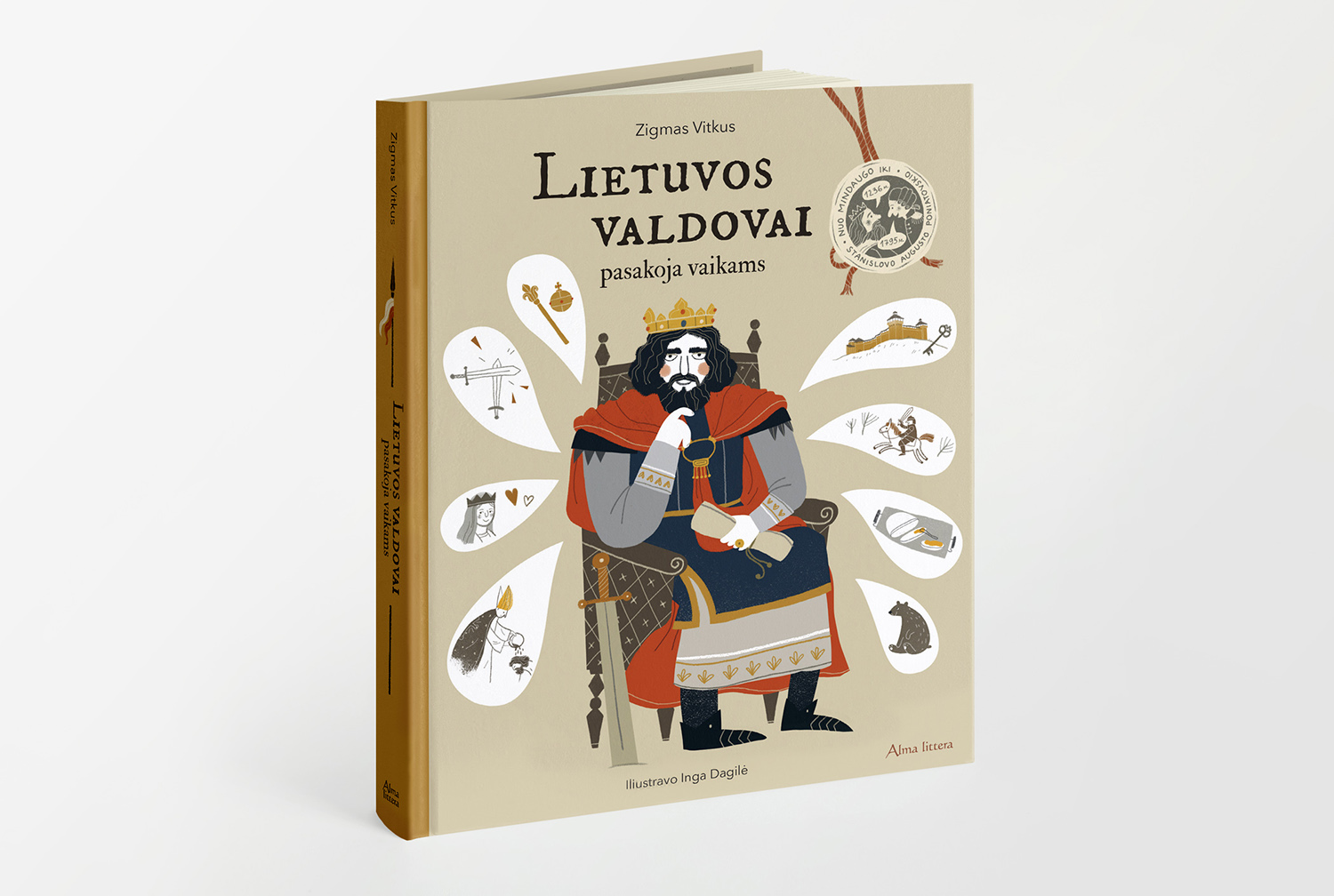 Knyga „Lietuvos valdovai pasakoja vaikams“ - Dagilis.lt